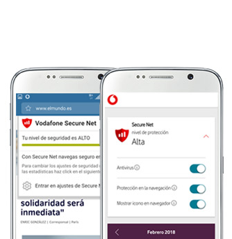 Secure Net Antivirus Gratis para móviles y PC | Vodafone particulares