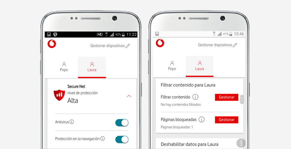 Secure Net Antivirus Gratis para móviles y PC | Vodafone particulares